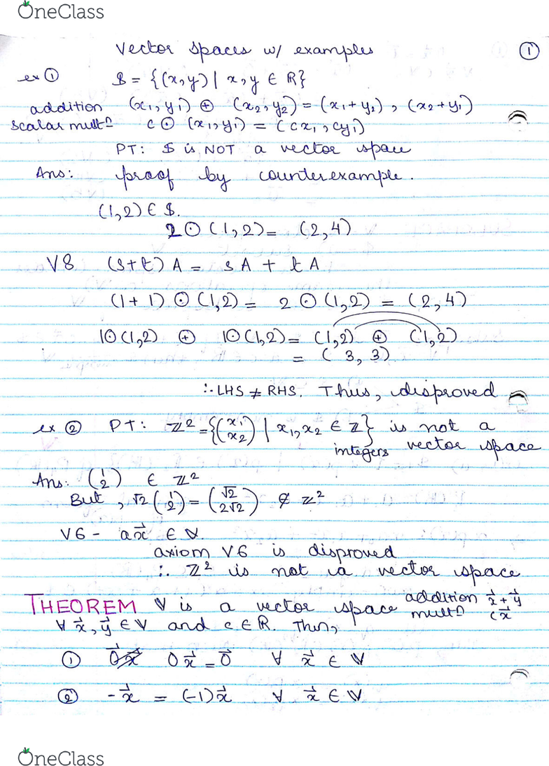 Vector Space Quiz Vector Space Questions And Answers