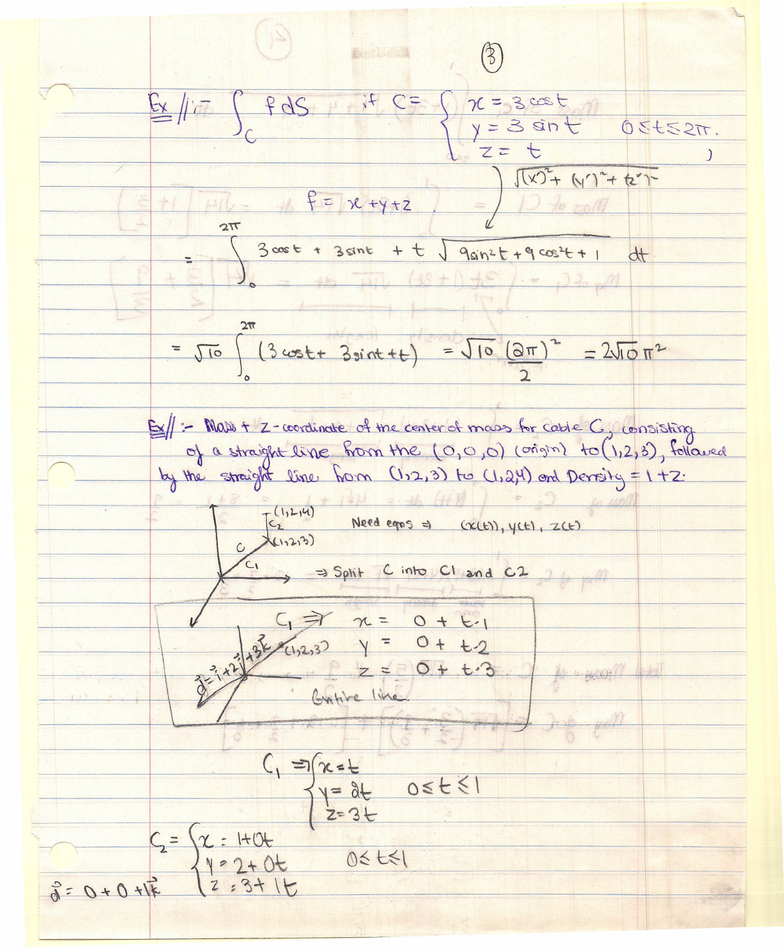 Math 209 Lecture OneClass math-209-lecture-oneclass