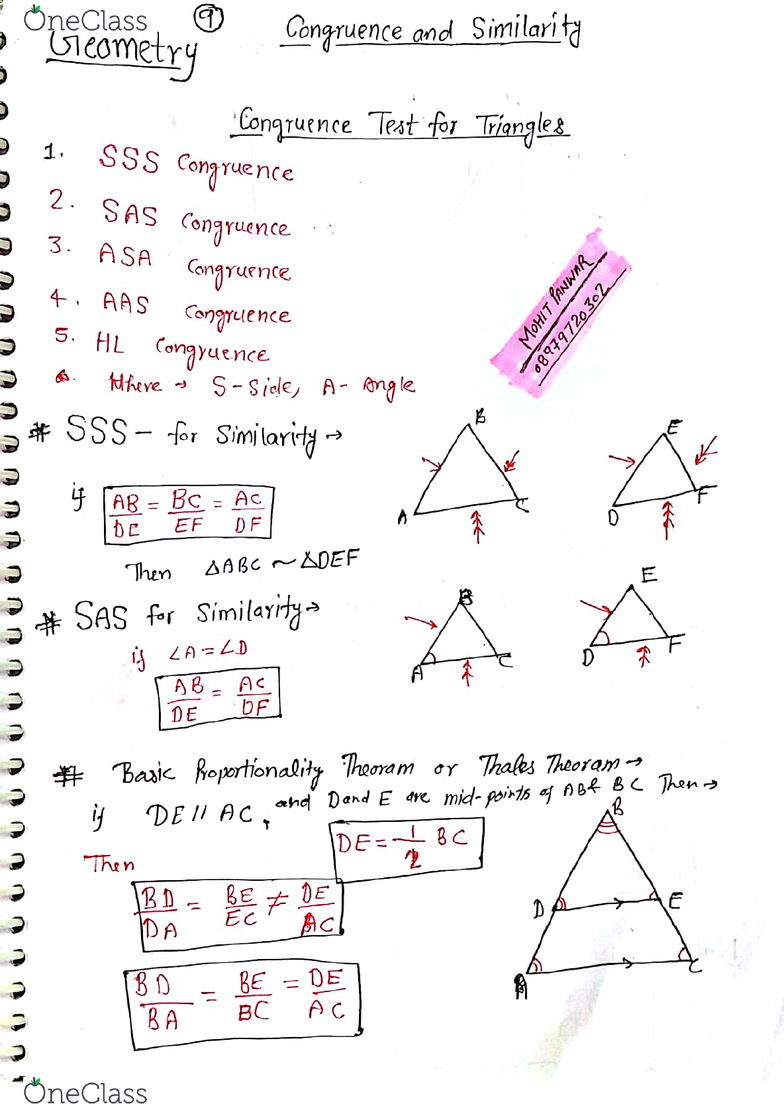 Les angles (figure) adjacens etc